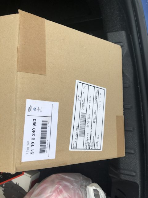 51192240983 Наклейка на порог М Performance L/R BMW | Запчасти на DRIVE2