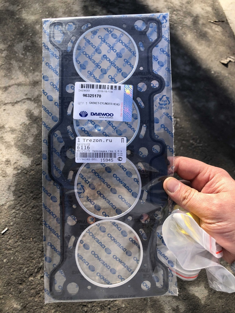 Подготовка к исправлению косяков ч2. (ГБЦ, система охлаждения) — Daewoo ...