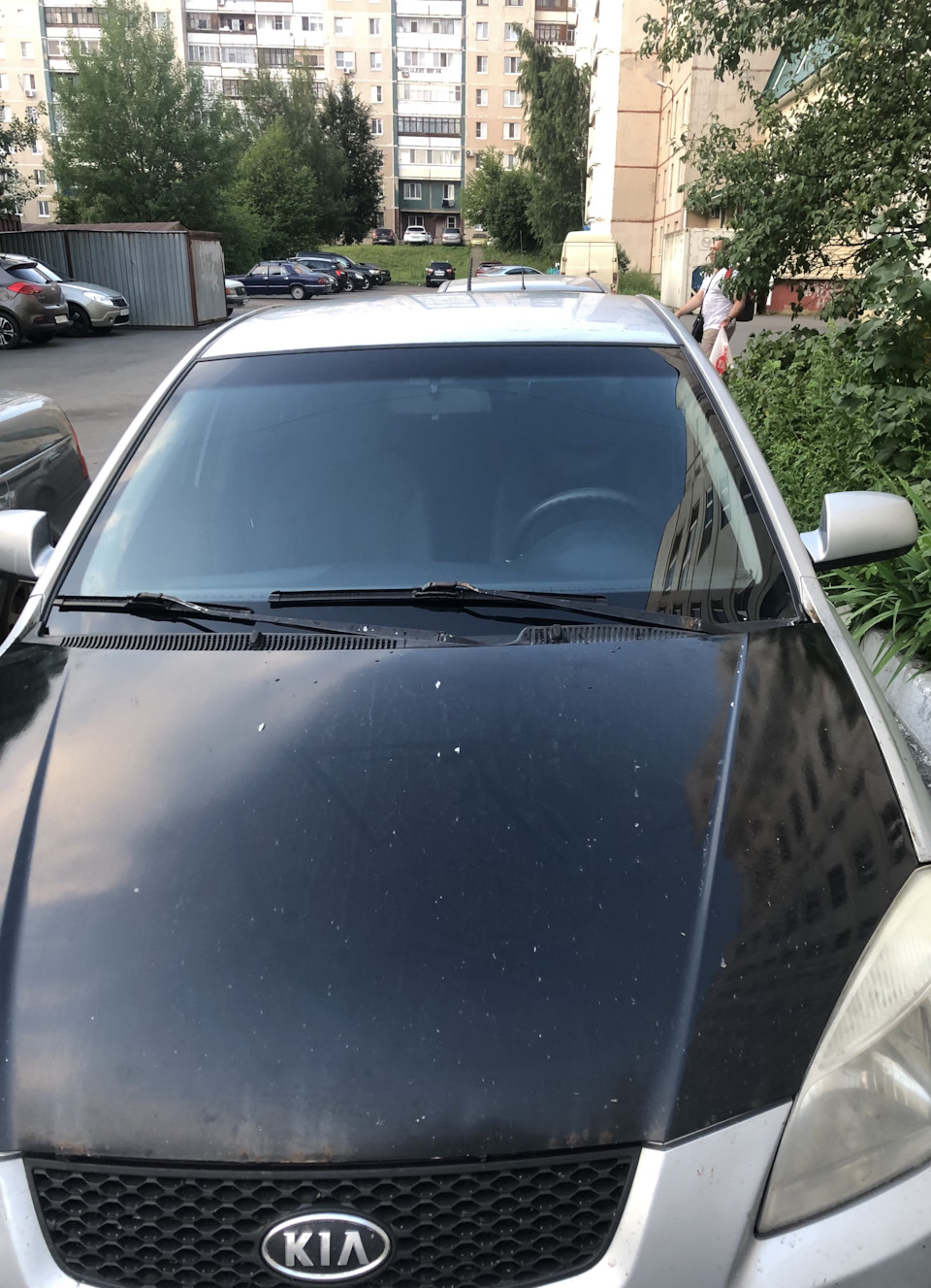 Тонировка — KIA Rio (2G), 1,4 л, 2007 года | стайлинг | DRIVE2