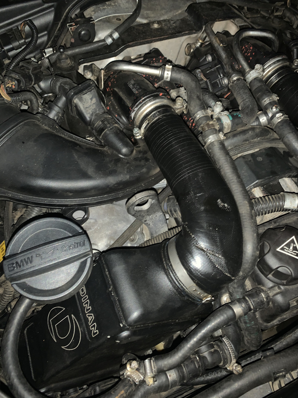 DINAN High Performance Air-to-Water Intercoolers 🔝⛷ — BMW 5 series (F10), 4,4 л, 2010 года ...