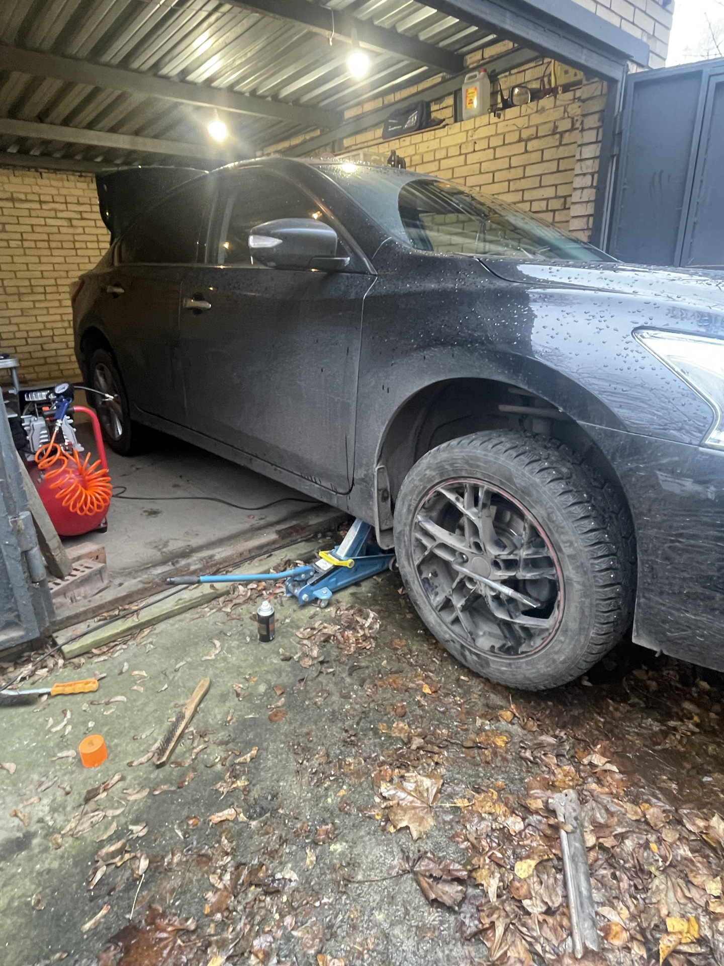 Просто зимняя мойка — Nissan Teana (L33), 2,5 л, 2015 года | мойка | DRIVE2