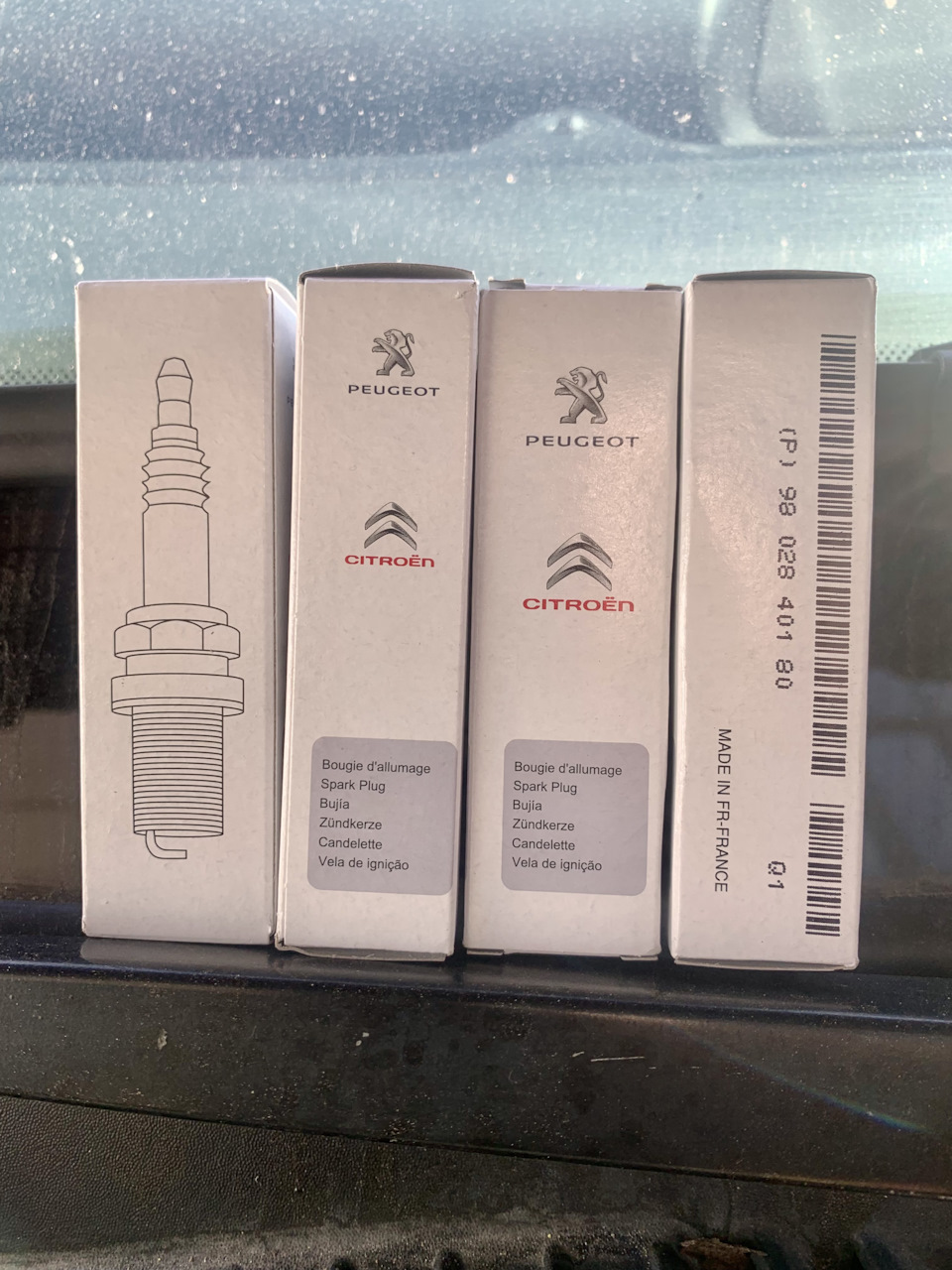 9802840180 Свеча зажигания PSA 12ZR-7SP03 Peugeot Citroen | Запчасти на ...