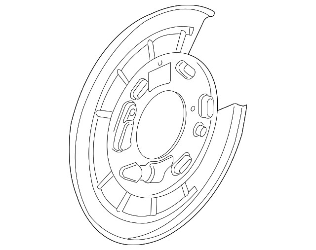 LR048810 Тормозной щит в сборе Jaguar Land Rover | Запчасти на DRIVE2
