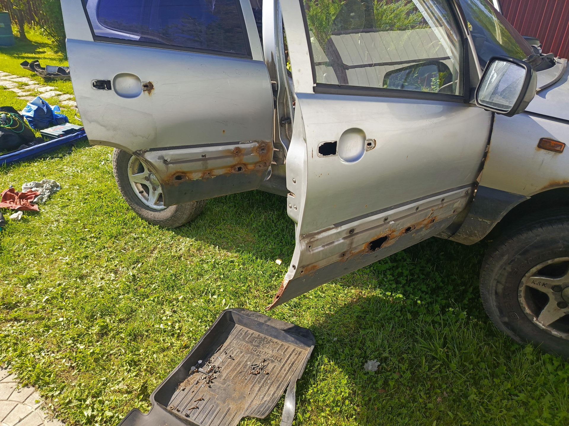 Чутка фоток кузовни — Chevrolet Niva, 1,7 л, 2003 года | кузовной ...