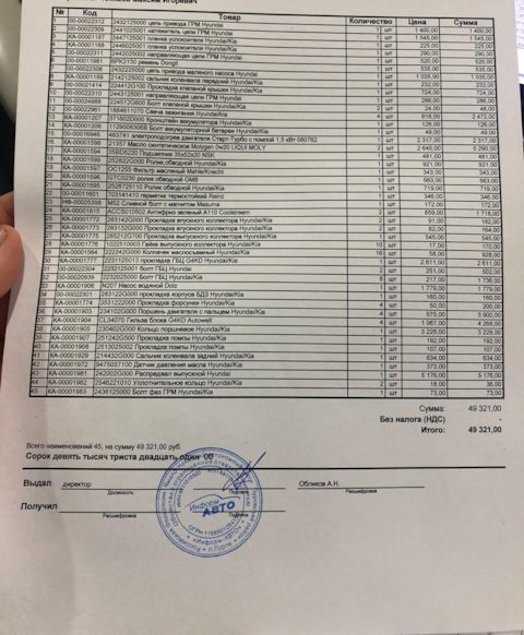 2231125013 Прокладка головки блока цилиндров KIA HYUNDAI | Запчасти на ...