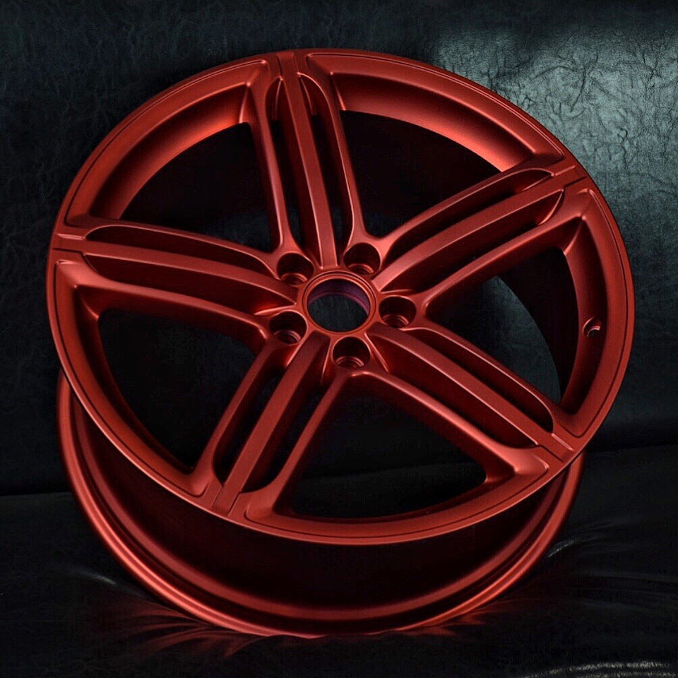 Сочный Red candy matt — Audi Q5 (1G), 2 л, 2014 года | стайлинг | DRIVE2