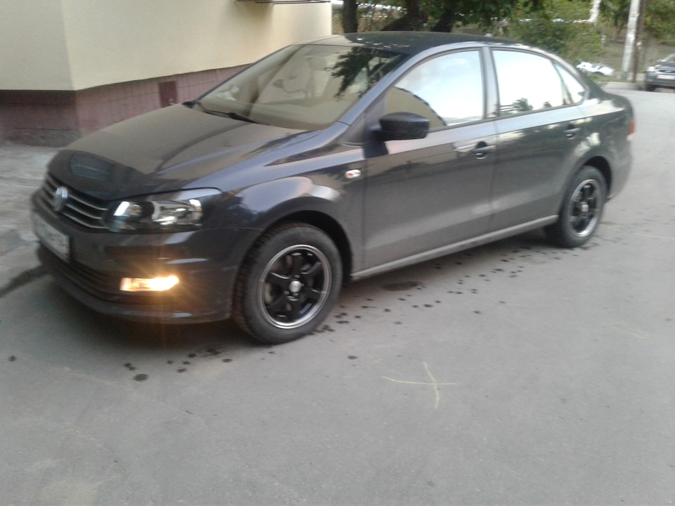 Диски скад киото — Volkswagen Polo Sedan, 1,6 л, 2017 года | колёсные ...