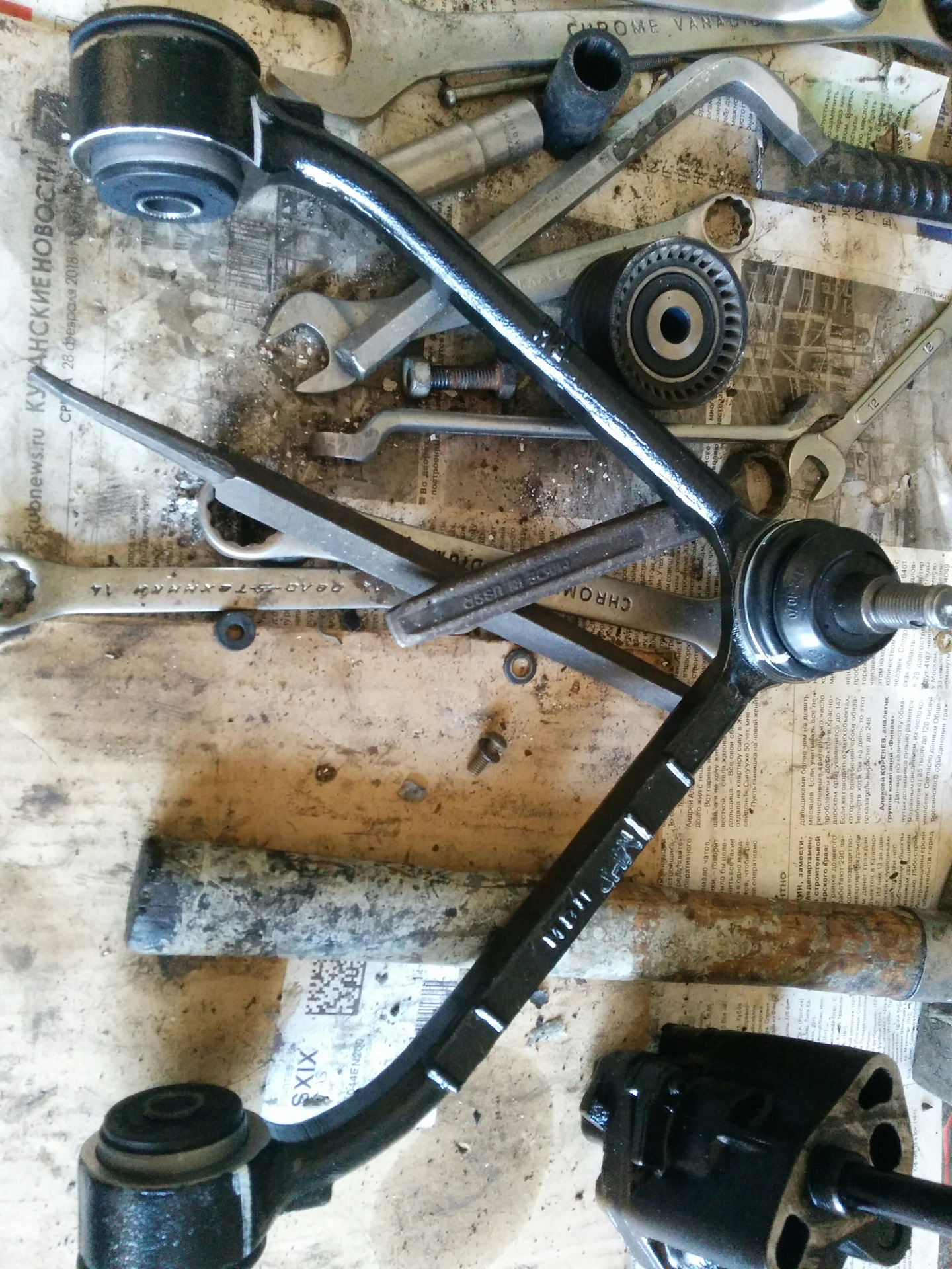 Сход-развал — SsangYong Kyron, 2 л, 2008 года | визит на сервис | DRIVE2