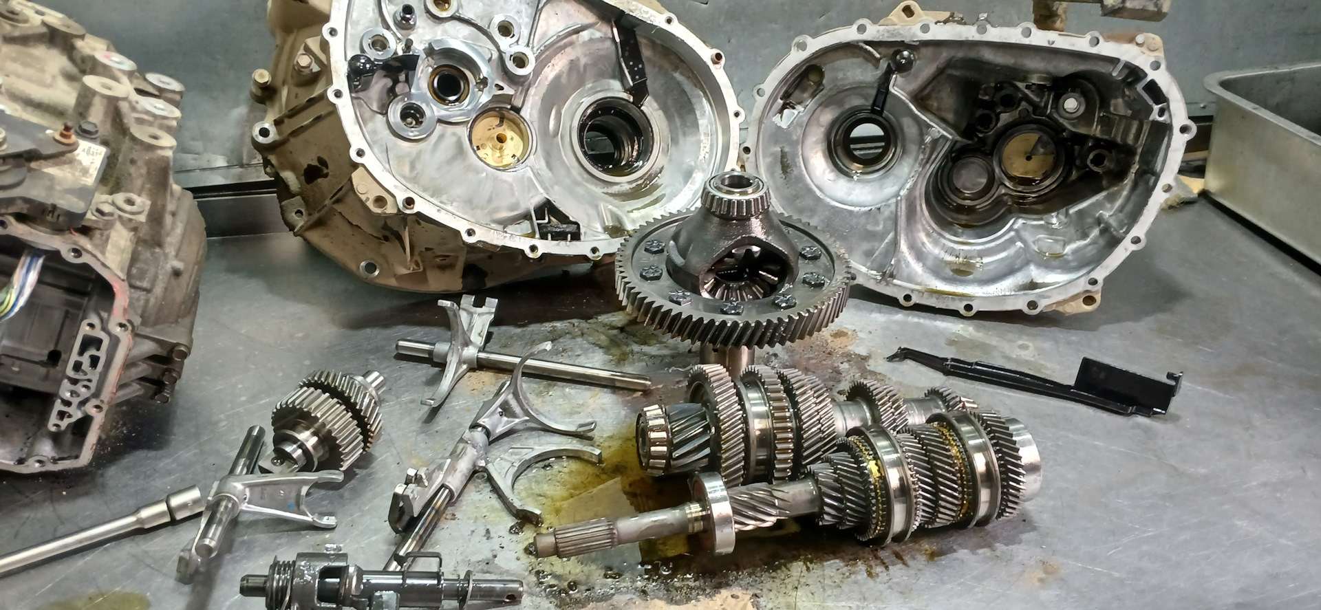 Ремонт МКПП Ниссан Террано 3 коробка передач механика! г.Москва 8 926 ...