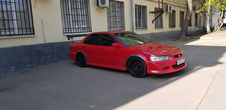 Встреча с евреем, новый спойлер GT Wing Aluminum. — Honda Accord Euro-R ...