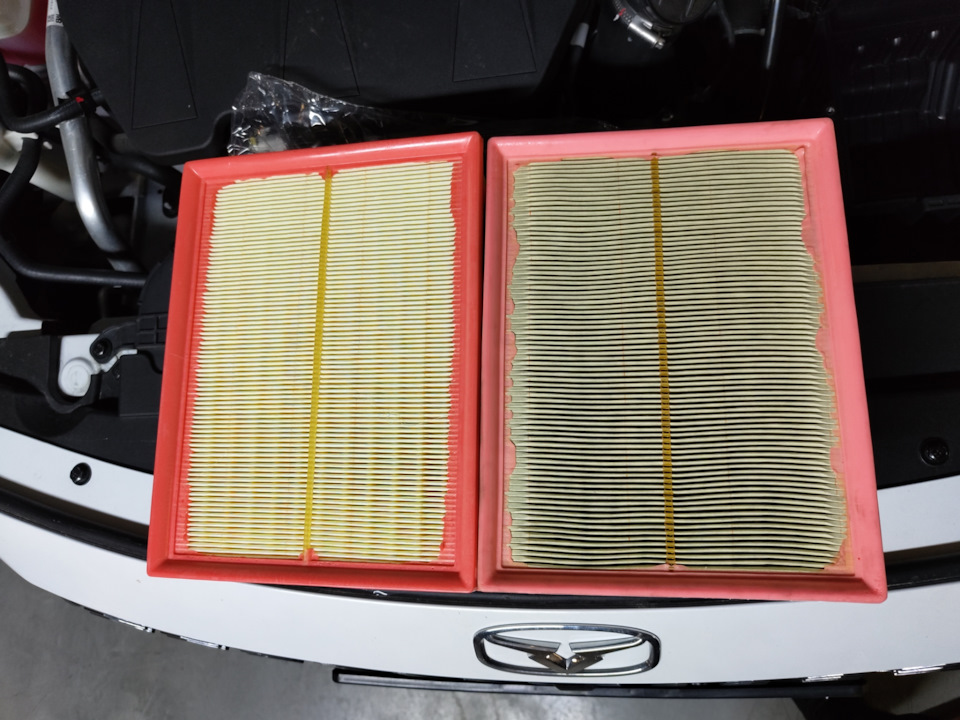 Замена воздушного фильтра — KAIYI E5, 1,5 л, 2023 года | расходники ...