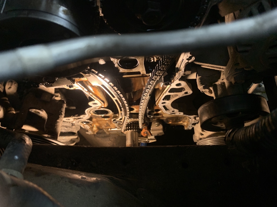 Замена грм или как развалился успокоитель — Nissan X-Trail I (t30), 2 л ...