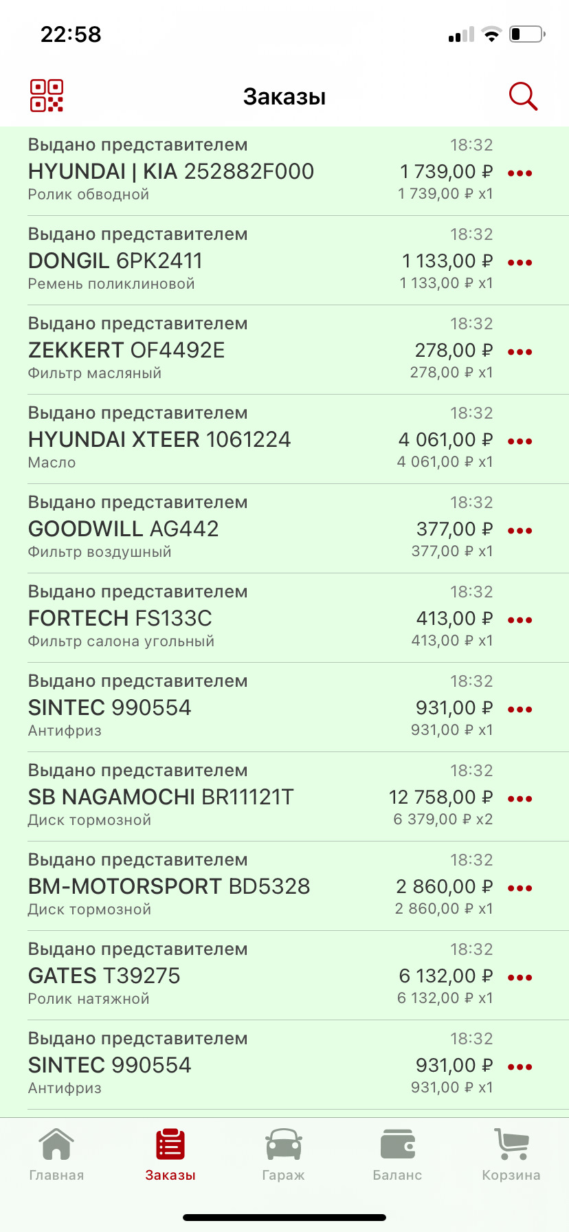 Предстоящее ТО — Hyundai Santa Fe (3G), 2,2 л, 2014 года | запчасти ...