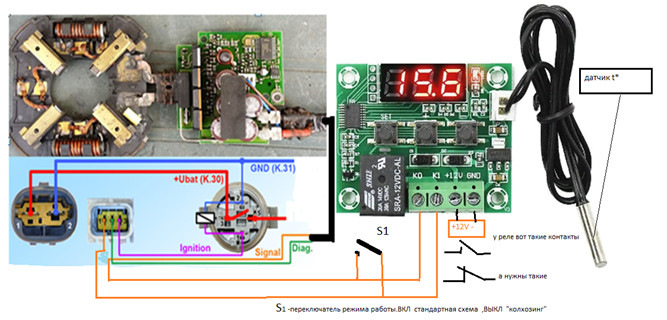 Как исправить работу вентилятора радиатора. — Citroen C5 (1G), 2 л ...