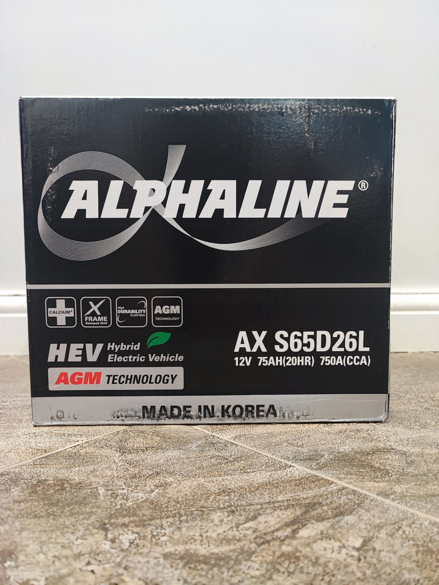 #69 АКБ решил поменять (Alphaline agm ax d26l 75) — Infiniti FX (2G), 5 л, 2009 года | просто ...