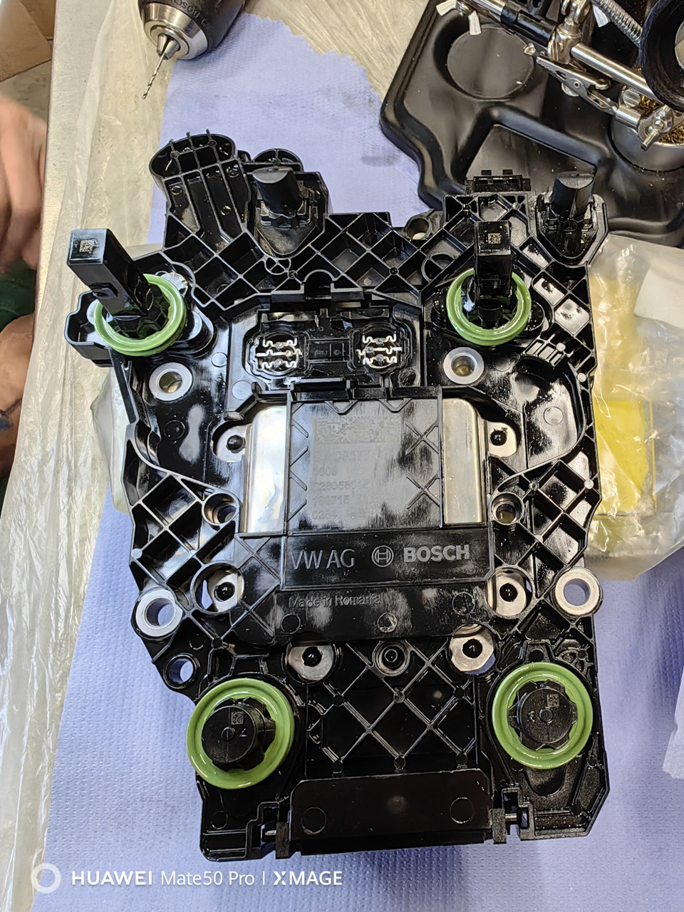 Замена датчиков давления dq500 — Skoda Kodiaq, 2 л, 2019 года | визит ...