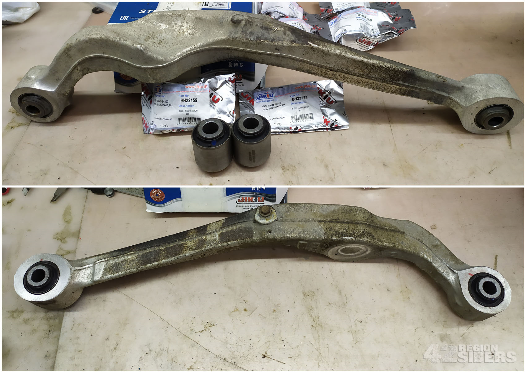 Задняя подвеска. Замена сайлентблоков / втулок. — Nissan X-Trail II ...