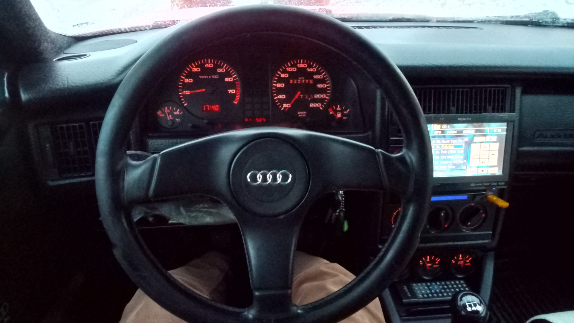 Руль Nardi — Audi 80 (B3), 1,8 л, 1987 года | стайлинг | DRIVE2