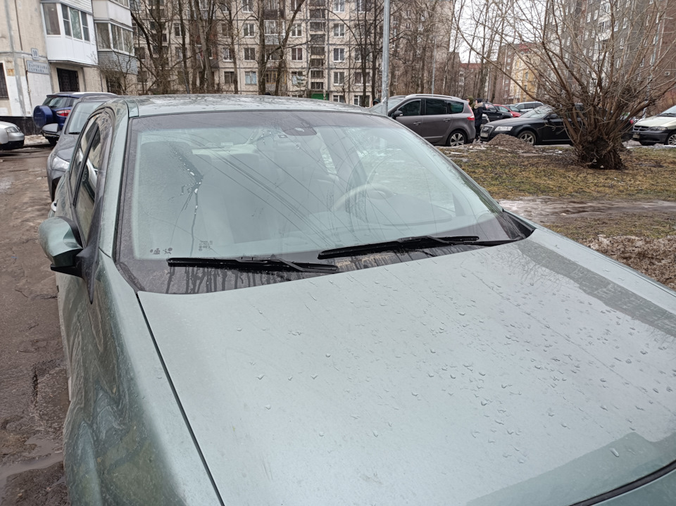 20. Поводки дворников от Vesta — Renault Megane II, 2 л, 2008 года ...