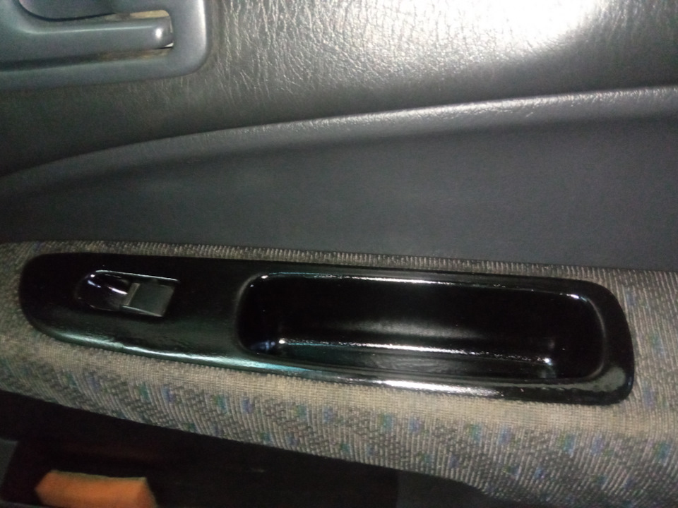 Перетяжка стоек алькантарой — Honda Civic Coupe (6G), 1,6 л, 1997 года ...