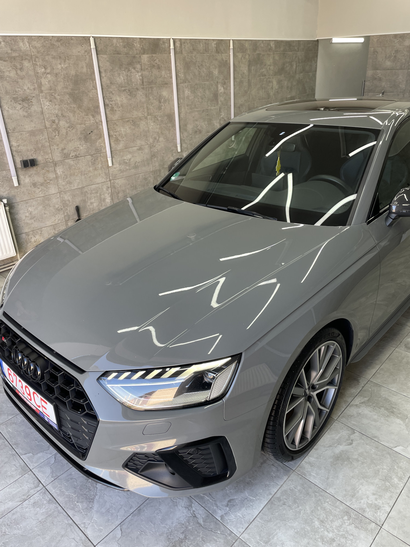 Машина на месте, детейлинг и пленка в салон — Audi S4 (B9), 3 л, 2020 ...