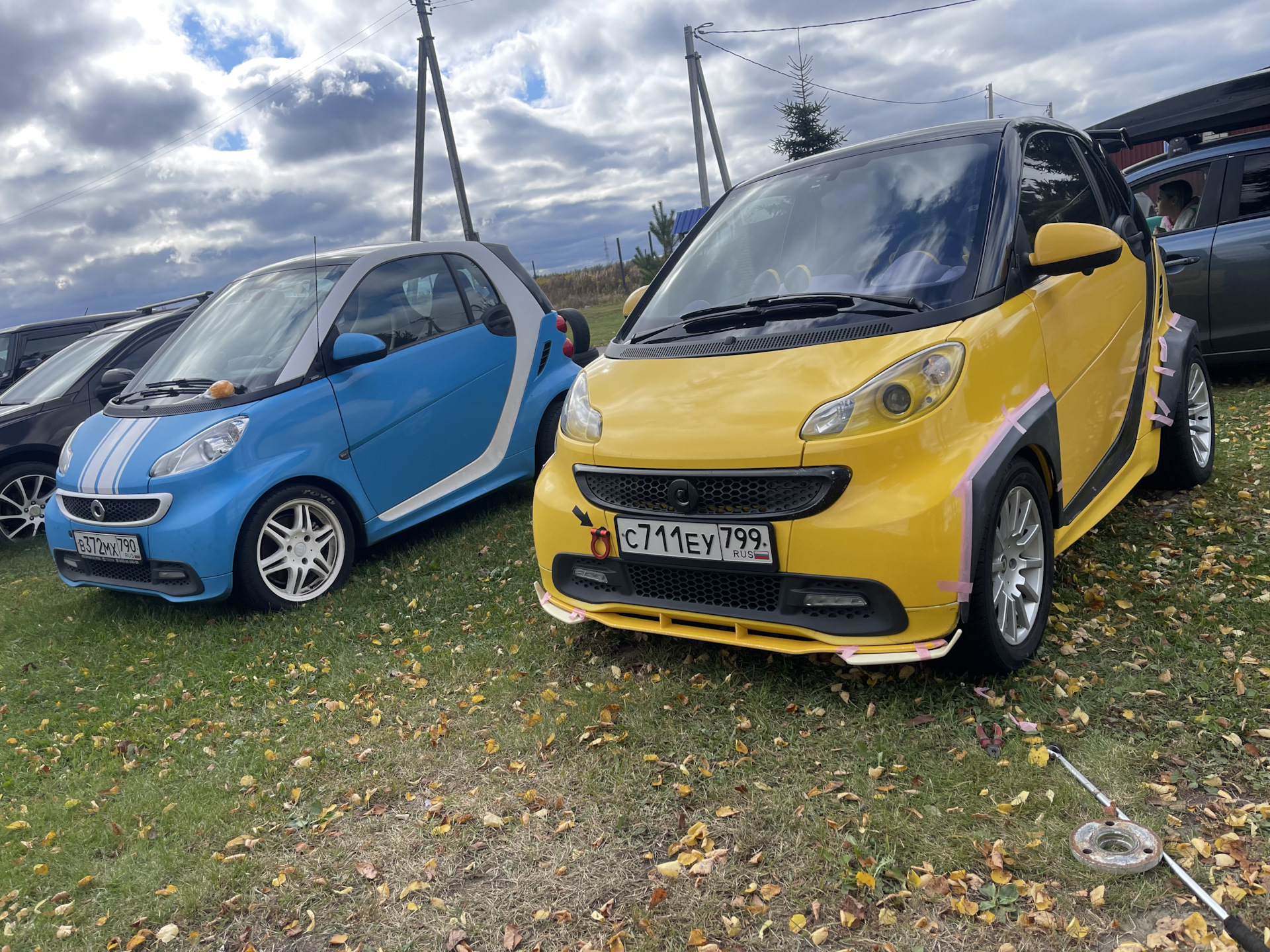 Обвес BRABUS Ultimate на Smart 451 fortwo part 1 — Smart fortwo (2G), 1 ...