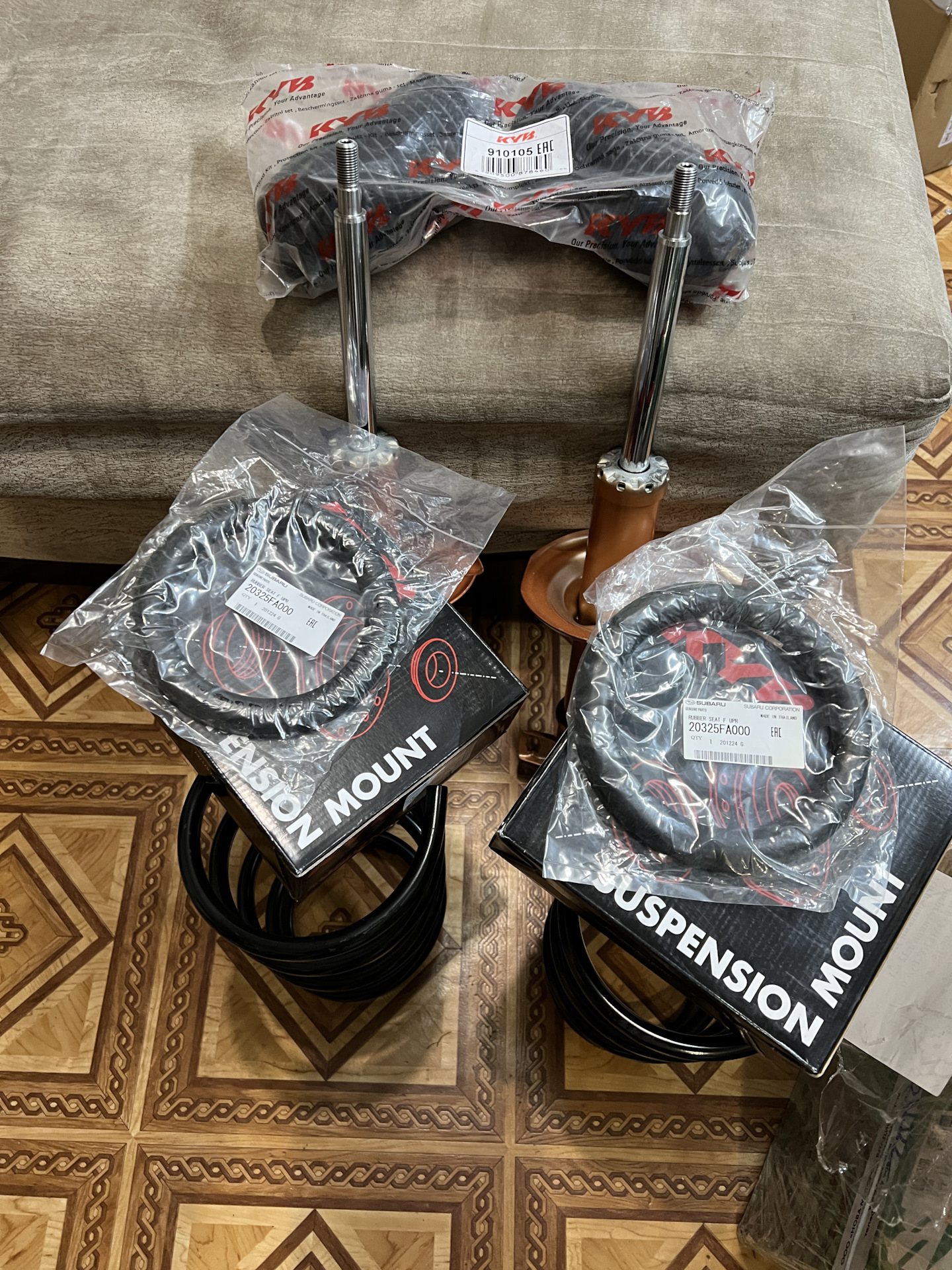 Глобальное ТО. Подвеска полная замена ч. 2 — Subaru Forester (SF), 2 л ...