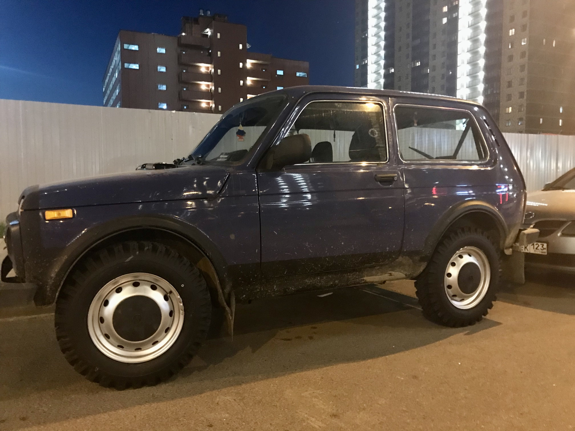 Установка 29 Колёс LASSA OK 144 — Lada 4x4 3D, 1,7 л, 2017 года ...