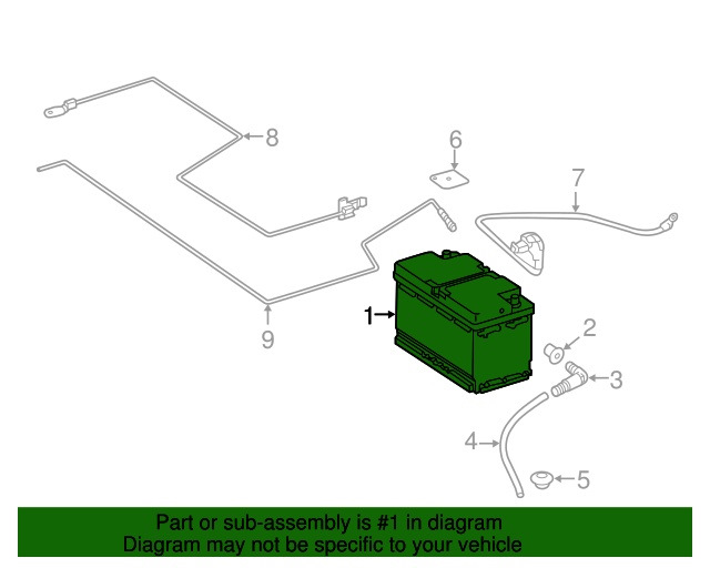 A0029820508 Аккумулятор 12 V 105 Ah Mercedes | Запчасти на DRIVE2