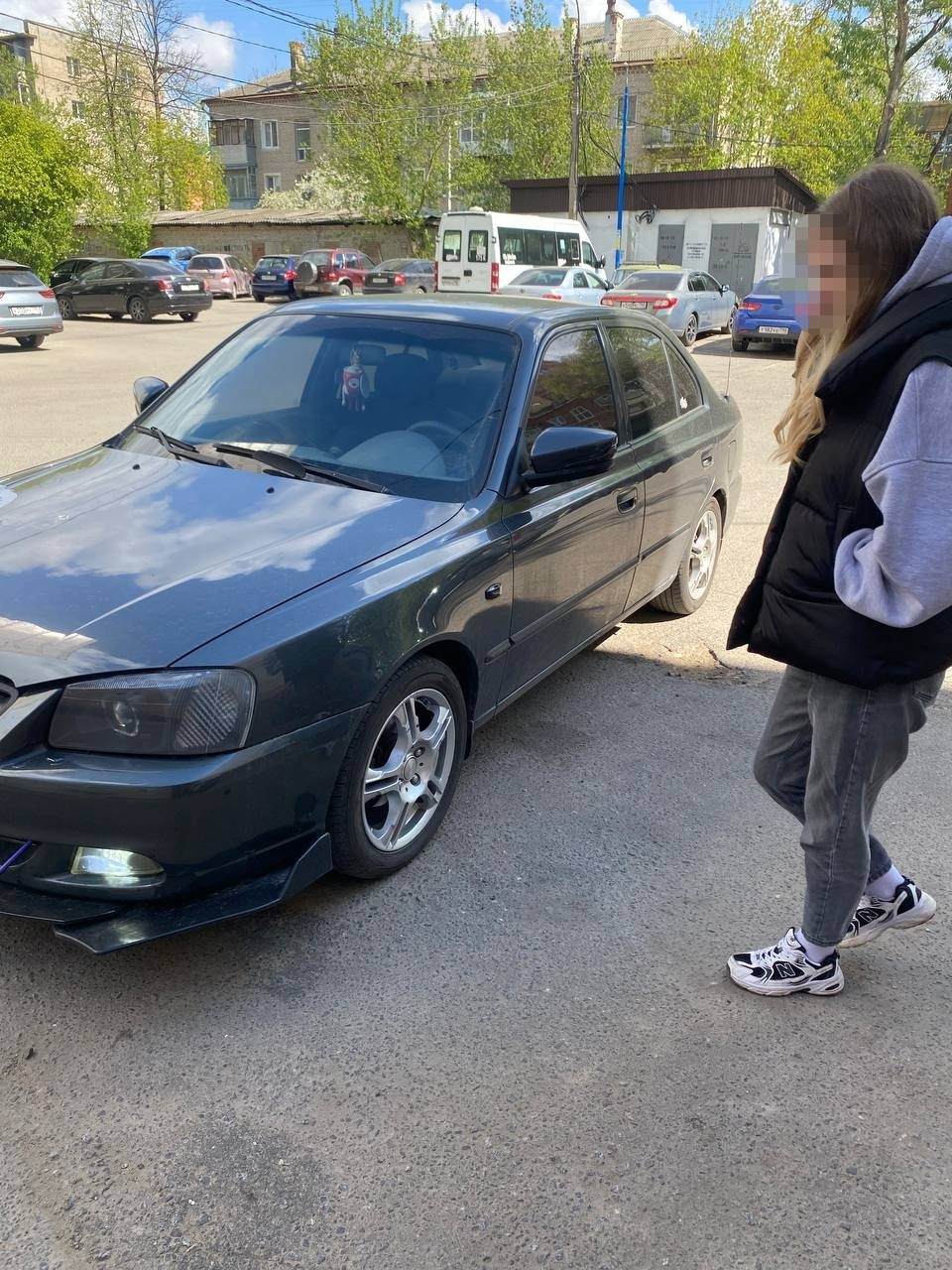 Диски Lenso d01 r15 — Hyundai Accent (2G), 1,5 л, 2008 года | колёсные ...