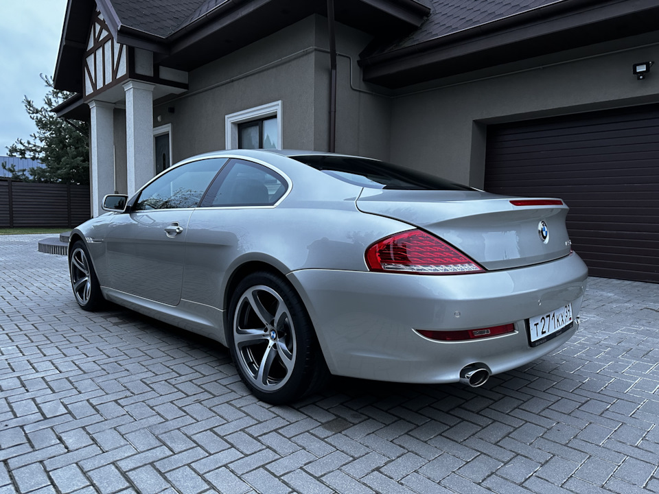 Замена водосточного желоба — BMW 6 series (E63), 4,8 л, 2008 года ...
