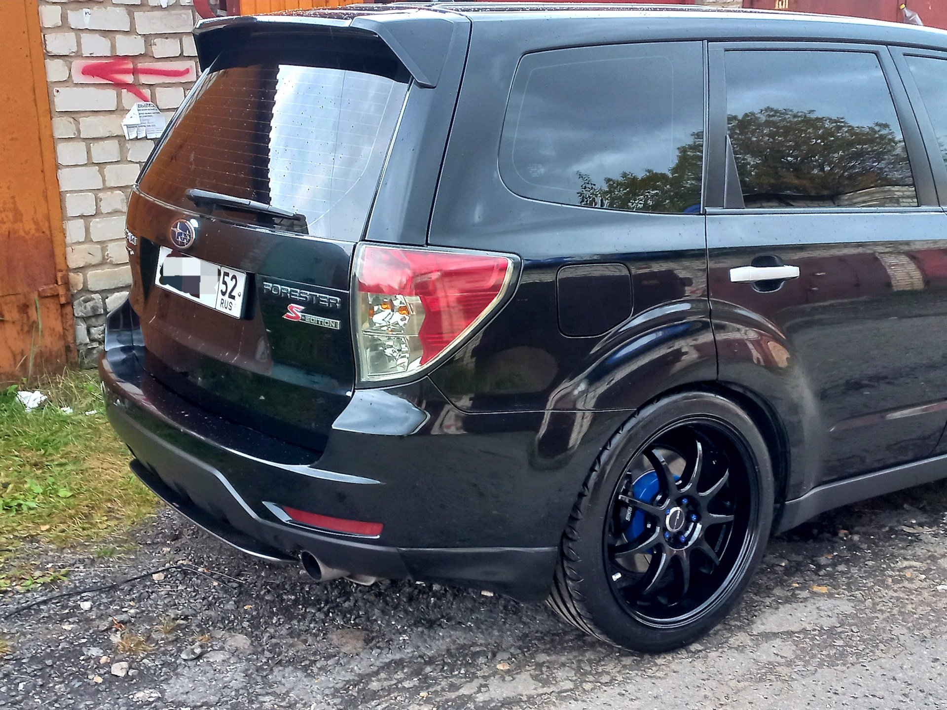 Приобрету хвост STi или приму в дар)) — Subaru Forester (SH), 2 л, 2008 ...