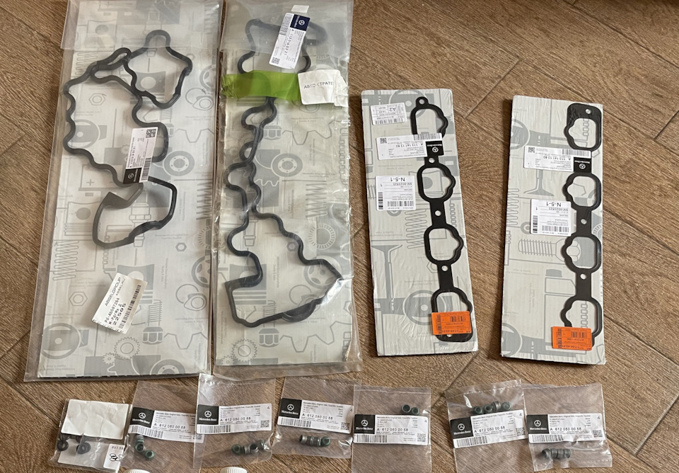 ТО Двигателя/Сальник коленвала/ДМРВ и прочее — Mercedes-Benz E 55 AMG ...