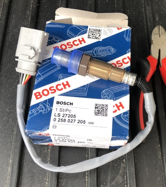 Замена лямбды (датчик кислорода) — Audi Q5 (1G), 2 л, 2013 года ...