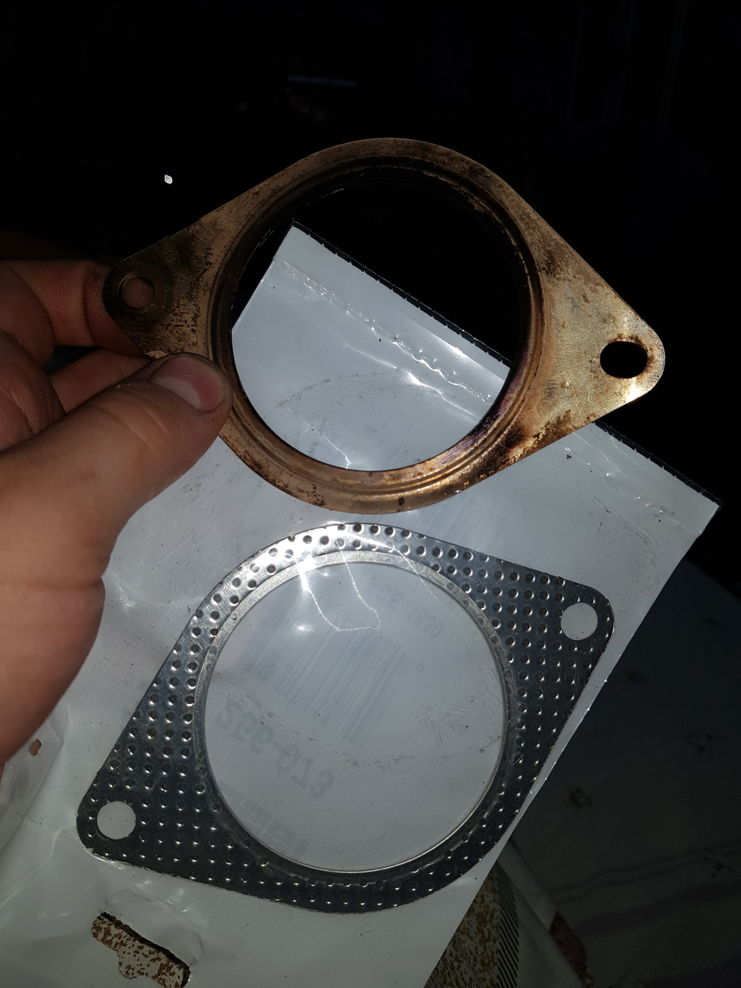 Прокладка приёмной трубы рено дастер 2.0 — Renault Duster (1G), 2 л ...