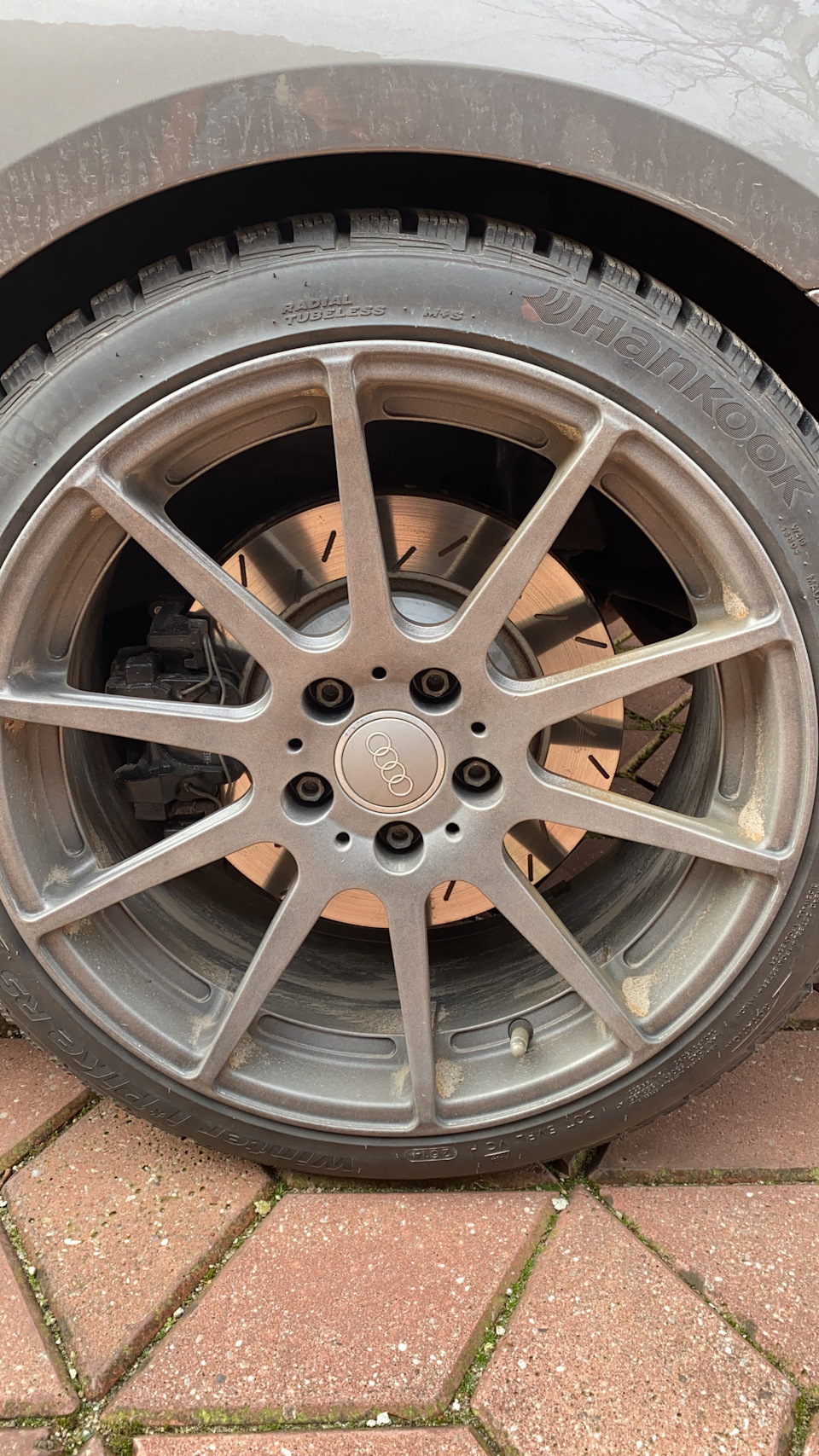 Теперь и сзади есть тормоза! — Audi A3 Sportback (8VA), 1,8 л, 2013 ...