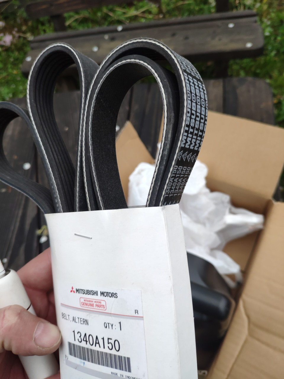 Замена расходников. Масло и ремень генератора — Mitsubishi Lancer X, 2 ...