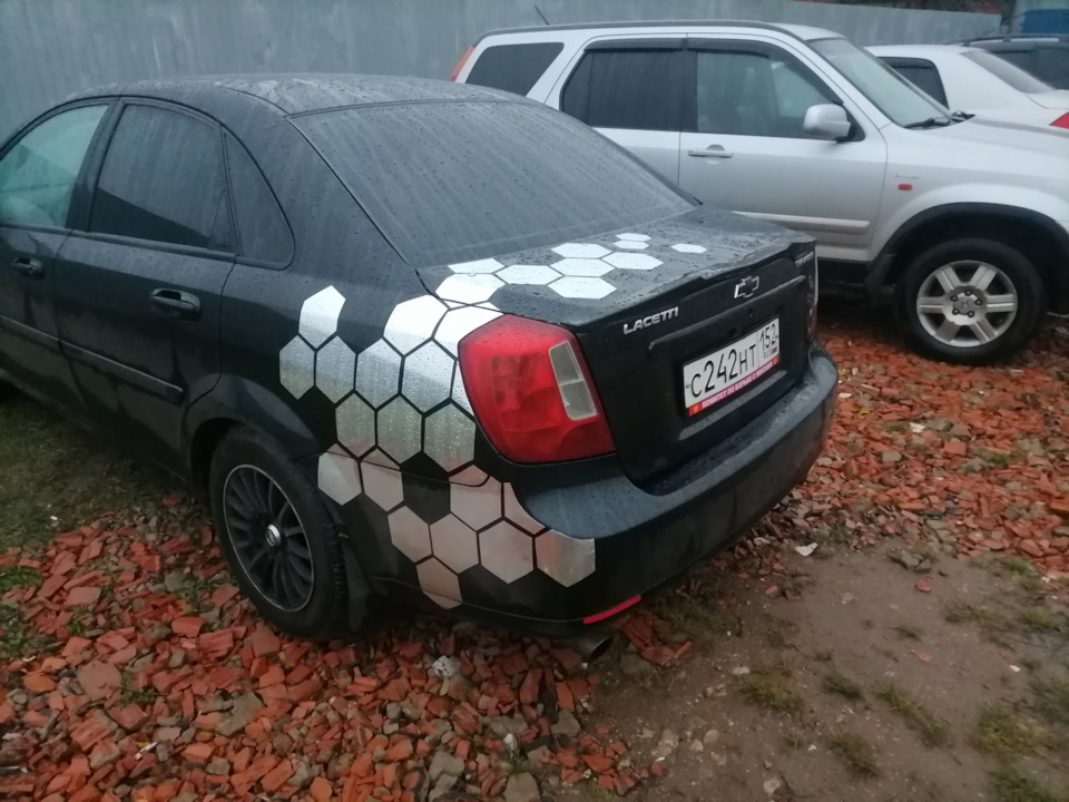 Лип спойлер Лачетти — Chevrolet Lacetti Sedan, 1,4 л, 2008 года ...