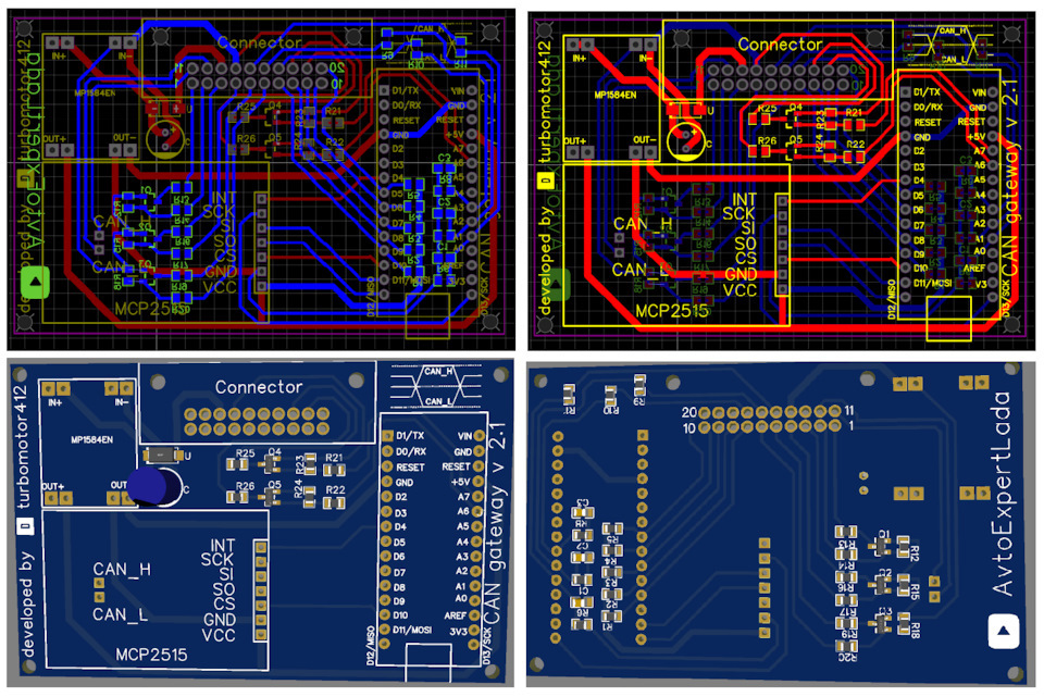 CAN gateway с нуля. Дружим ESP Гранты с ЭБУ М86 Весты — Lada Калина ...