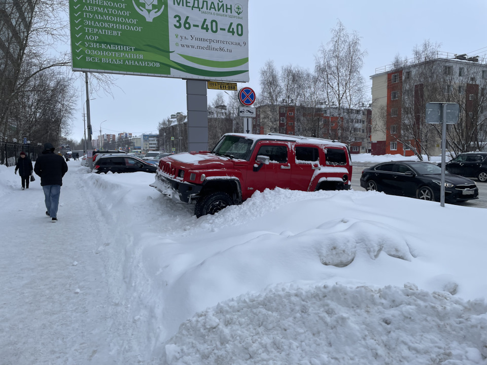 Мой Хаммер — мои правила парковки — Hummer H3, 5,3 л, 2009 года ...