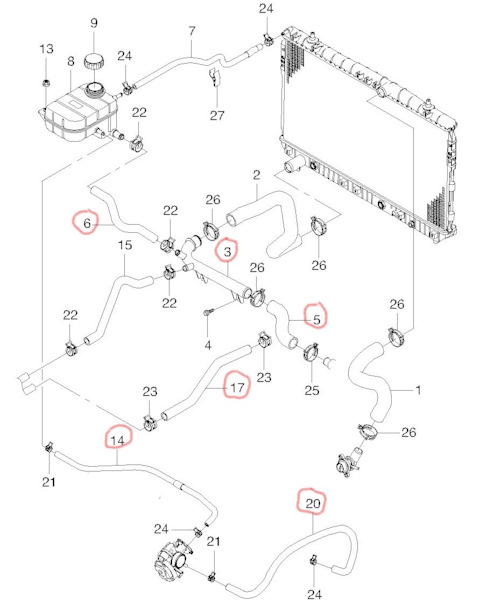 96553272 Шланг к расширительному бачку GM | Запчасти на DRIVE2