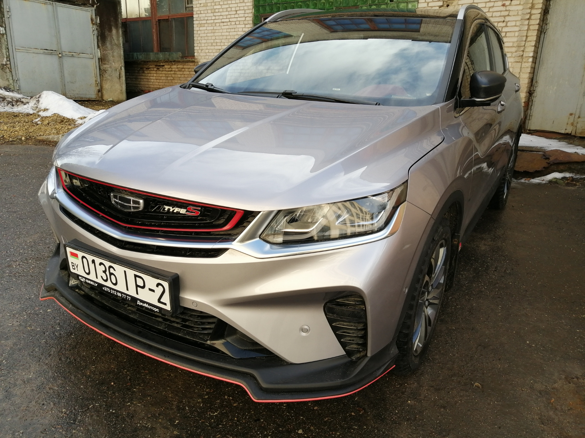 Type S — Geely Coolray (1G), 1,5 л, 2020 года | тюнинг | DRIVE2