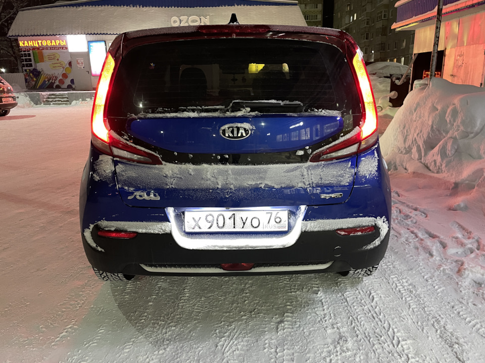 シ Задние габариты シ — KIA Soul (3G), 2 л, 2019 года | наблюдение | DRIVE2
