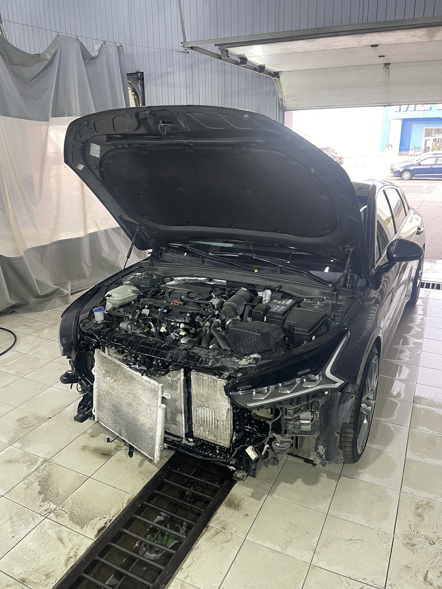 Мойка радиатора — KIA K5 (3G), 1,6 л, 2020 года | мойка | DRIVE2
