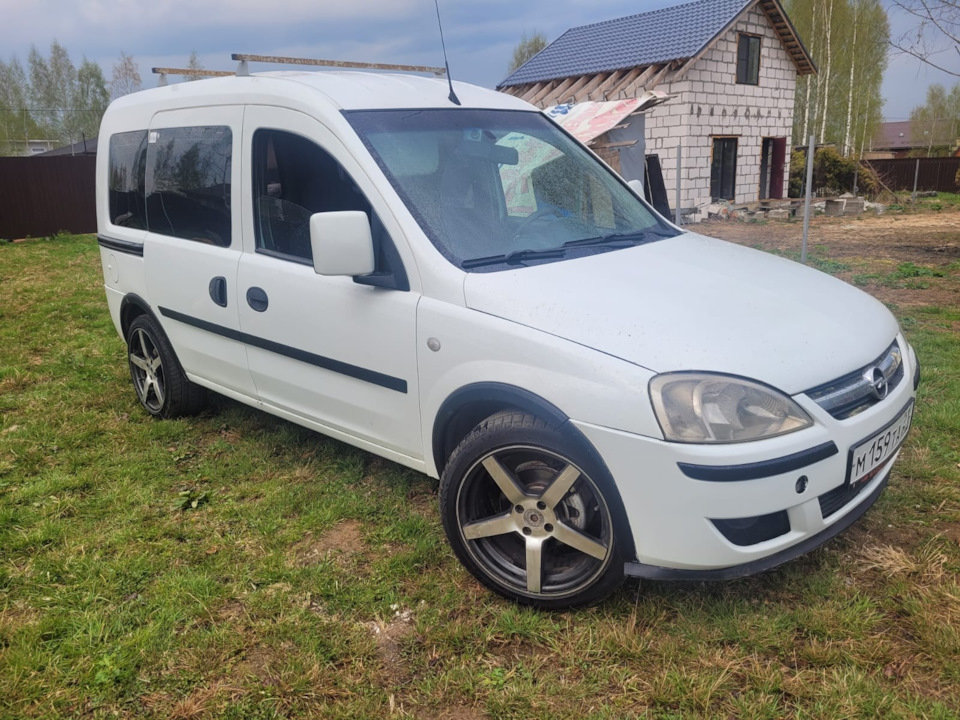ПЕРЕОБУВКА — Opel Combo C, 1,7 л, 2004 года | шины | DRIVE2