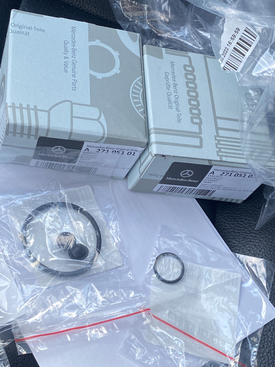 26. ТО. Магниты и свечи — Mercedes-Benz C-Class (W203), 1,8 л, 2004 ...