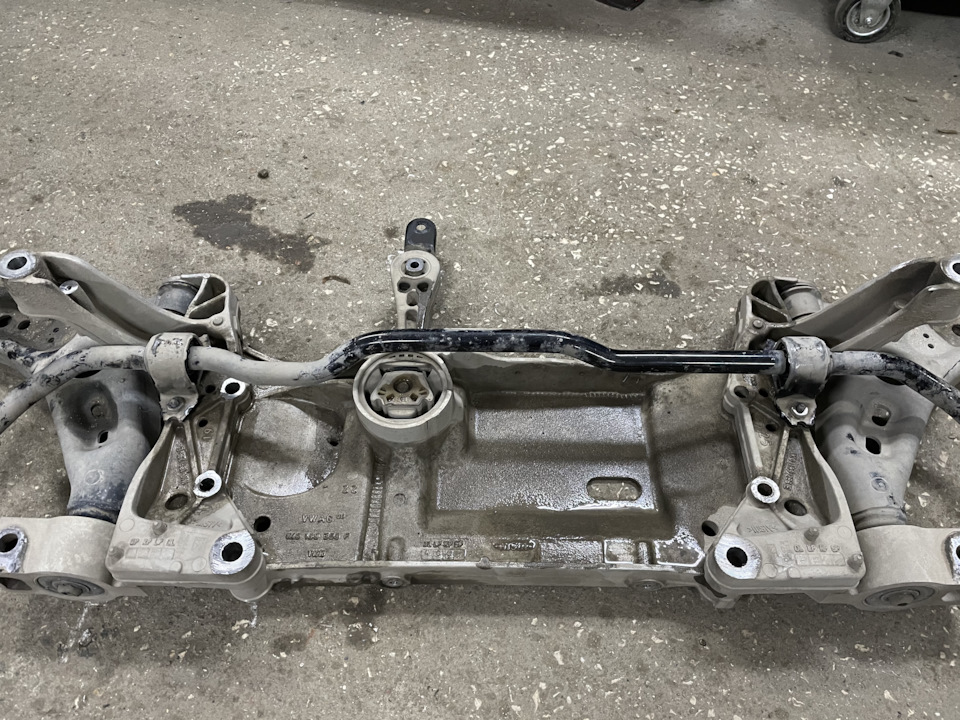 Замена втулок стаба и смазки в рейки — Skoda Octavia A5 Mk2, 1,8 л ...