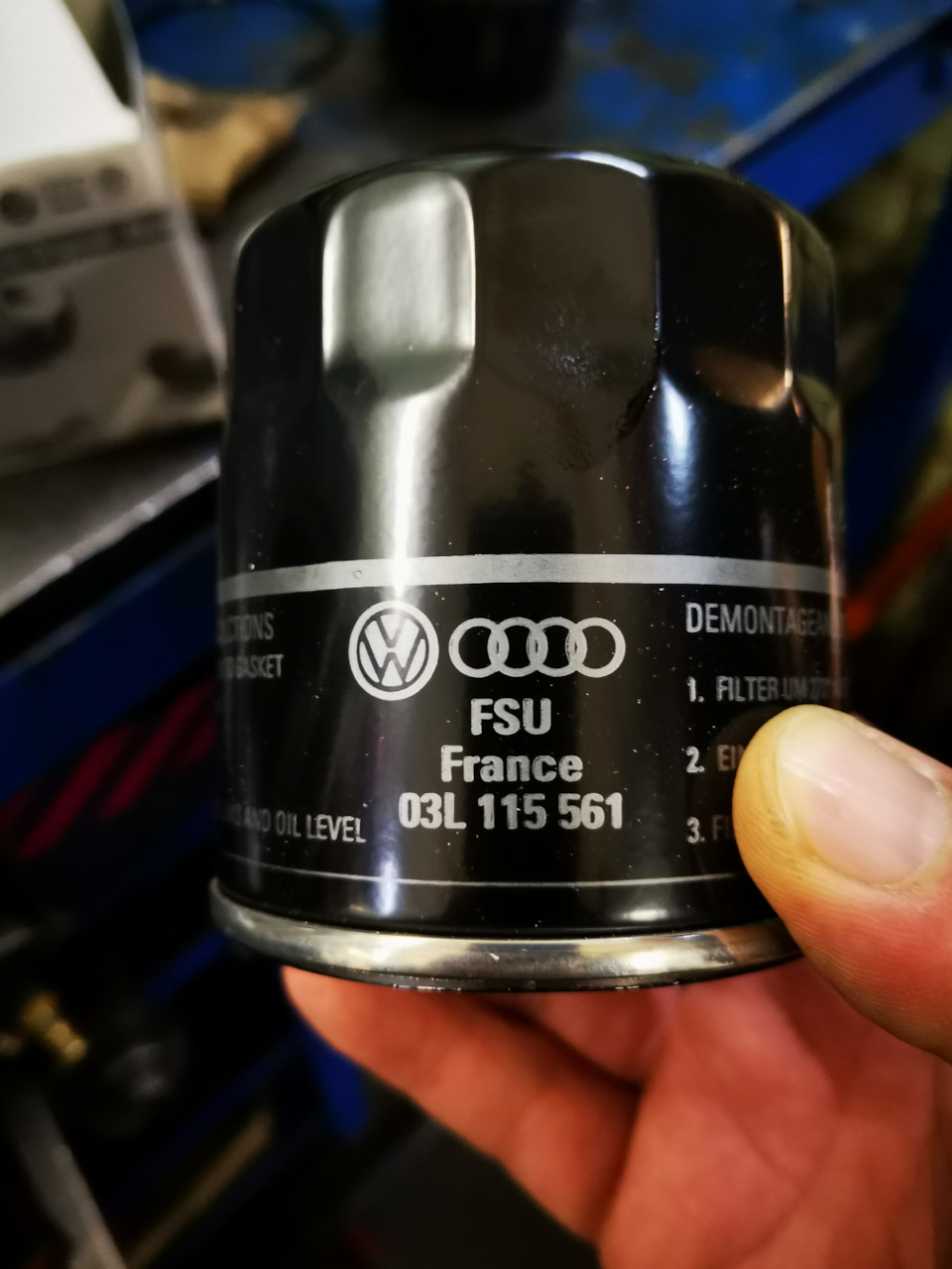 03L115561 Фильтр, масляный VAG | Запчасти на DRIVE2
