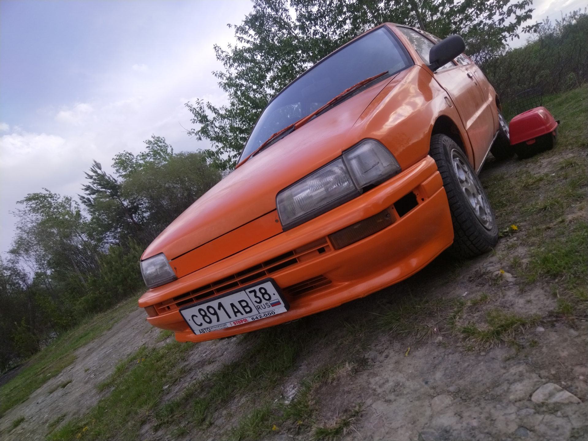 Покатушки) — Daihatsu Charade (G100/G110), 1 л, 1988 года | покатушки ...