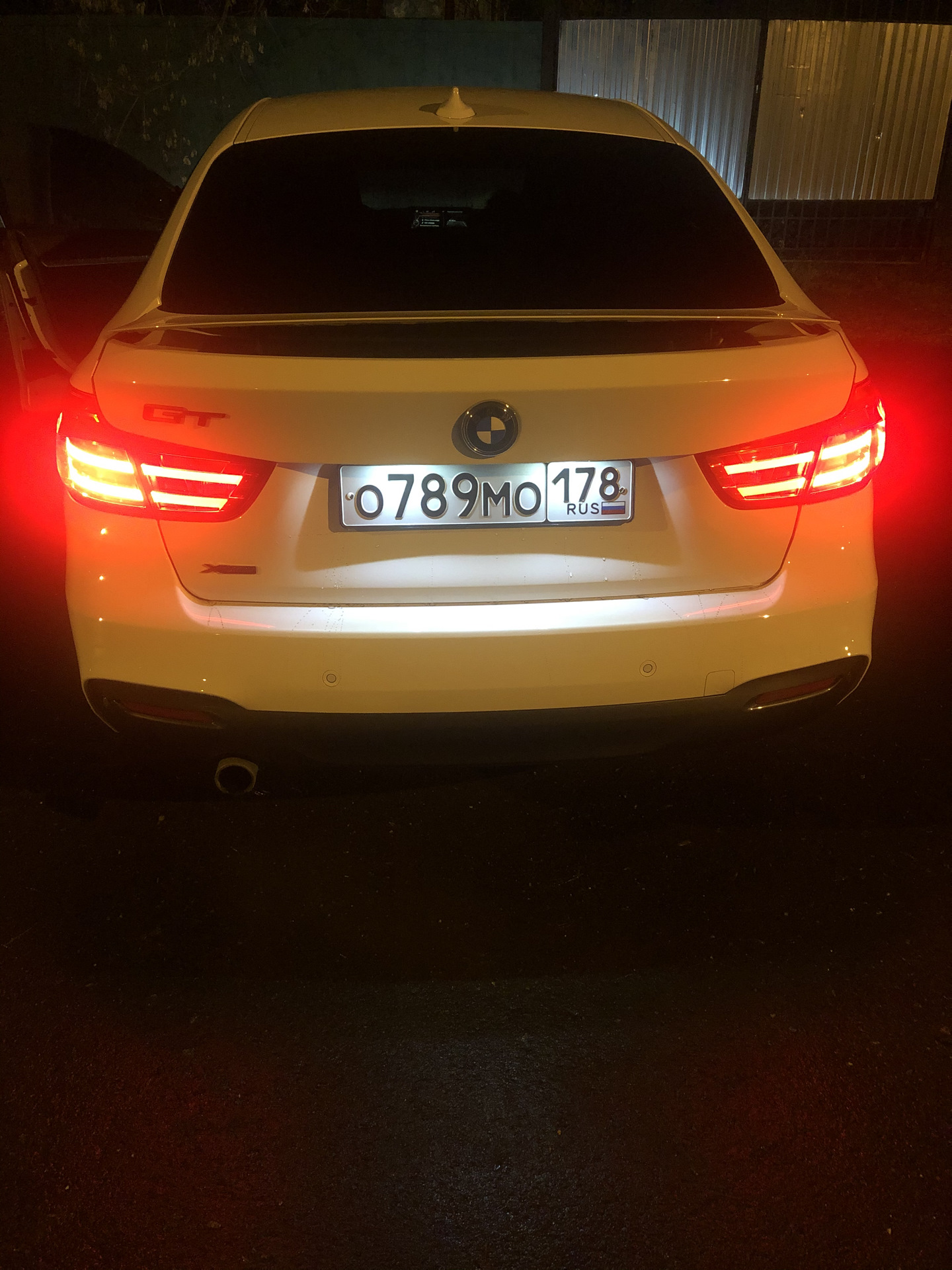 Установка заднего бампера ///М — BMW 3 series Gran Turismo (F34), 2 л ...